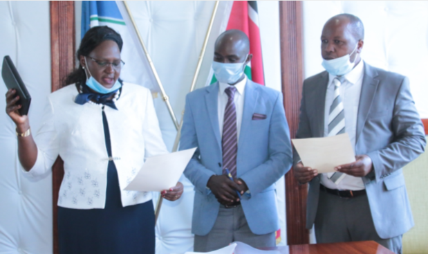 County Secretary, CECs sworn in - The County Government of Bomet